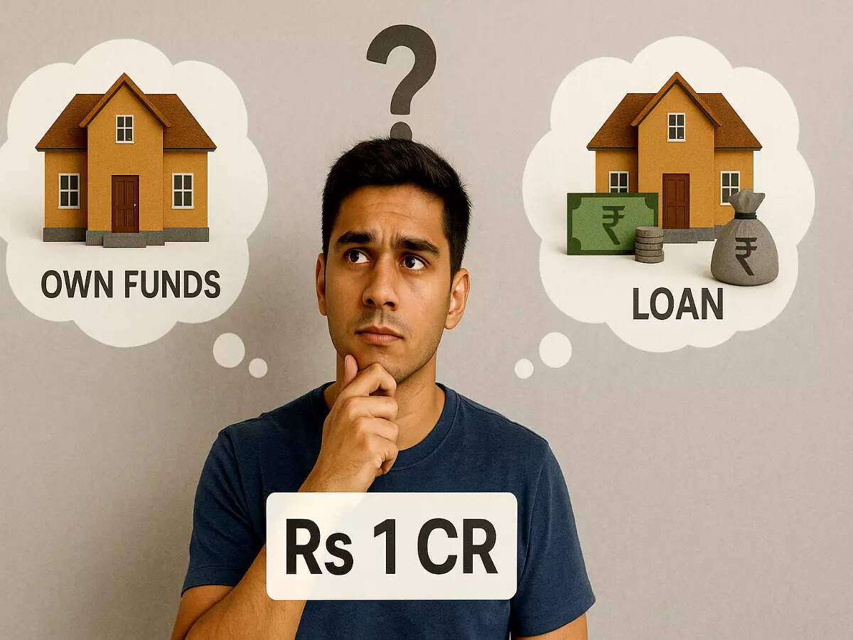 Rs 1 cr home with own fund or loan? This CA tells choice is not that ...
