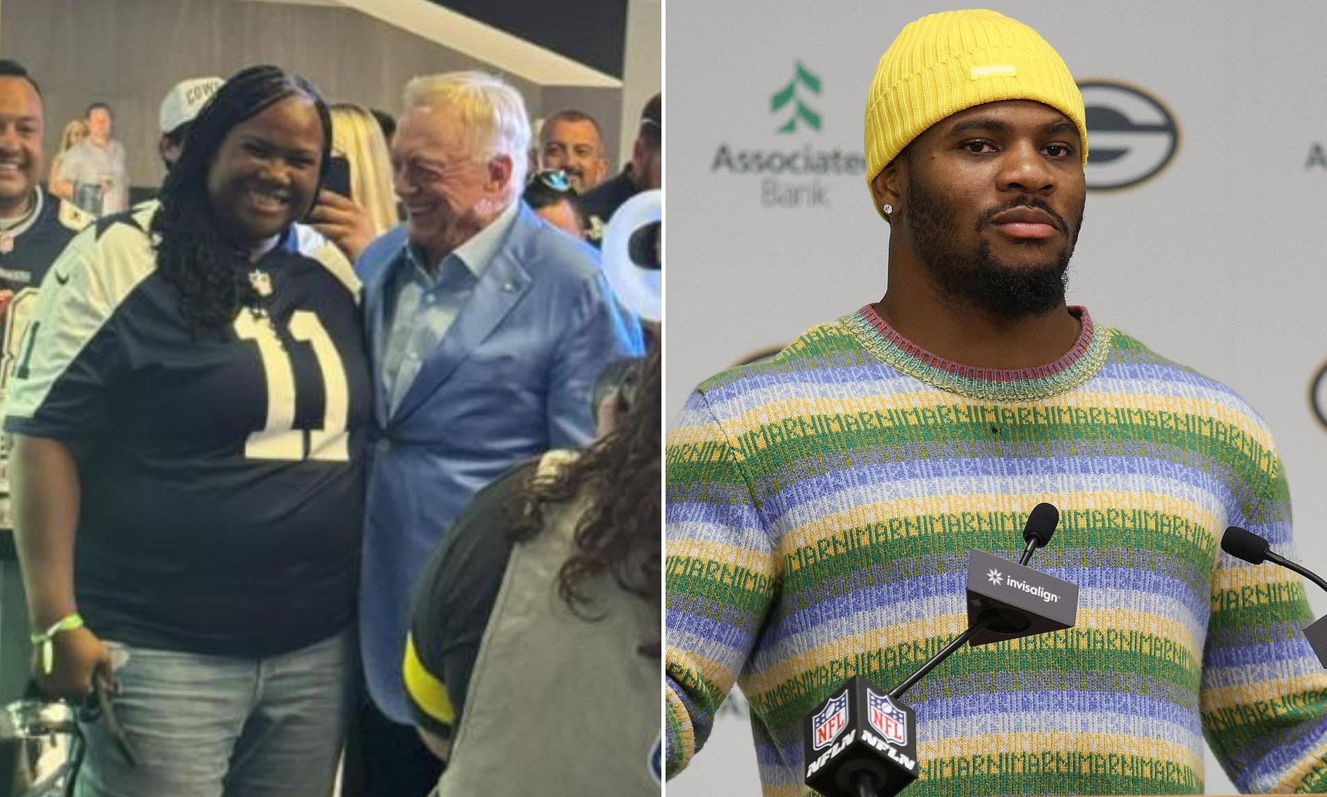 Micah Parsons' mom turns up to NFL season opener in Cowboys gear ...
