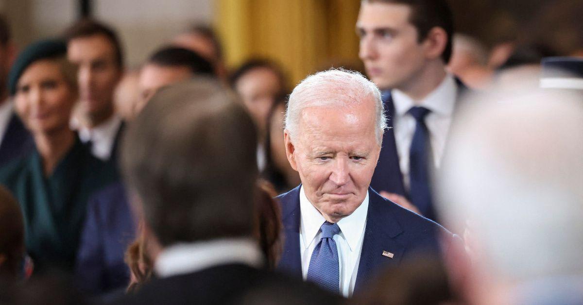 Joe Biden, 82, Seen With Gash on His Forehead After Undergoing Surgery ...