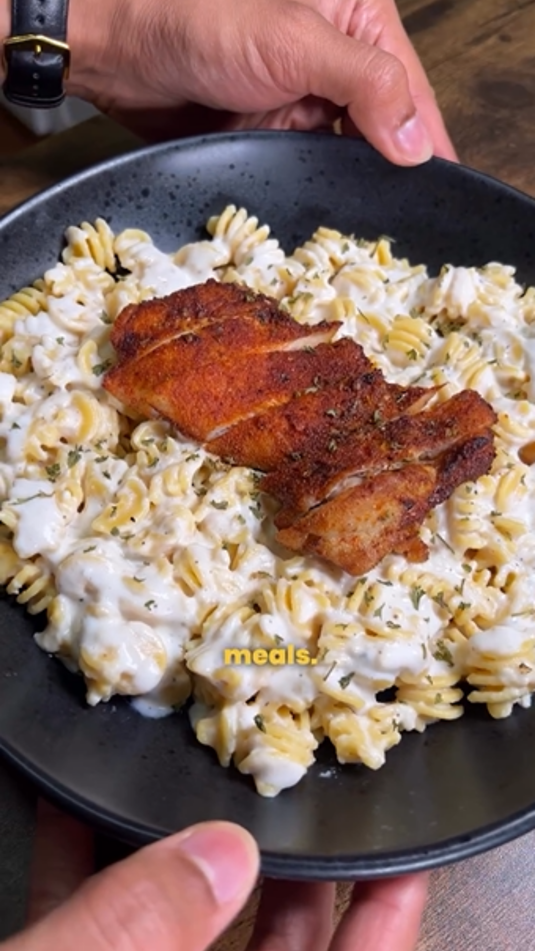 High-Protein Meals: Protein Alfredo Pasta