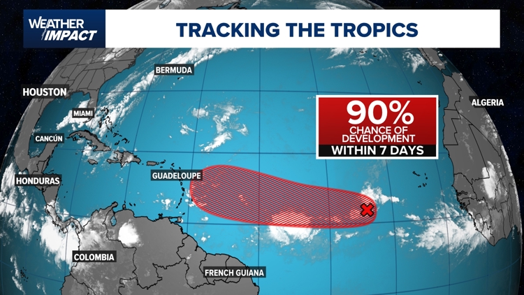 Tropical update: Tracking what will likely become the next named storm ...