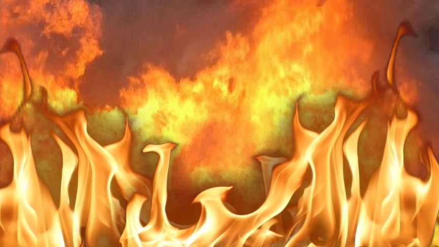 Home completely destroyed by fire in Franklin County, New York