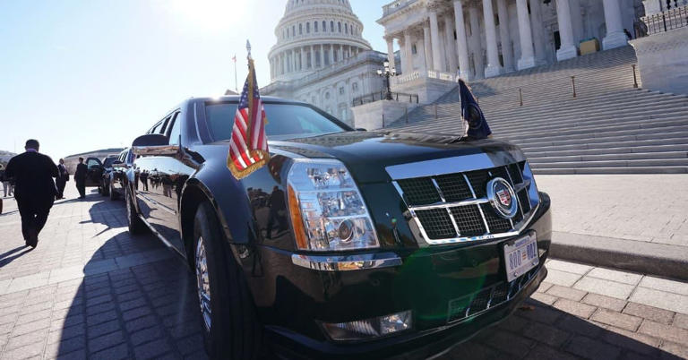 Trump's $1.5 million bulletproof presidential limousine: What to know