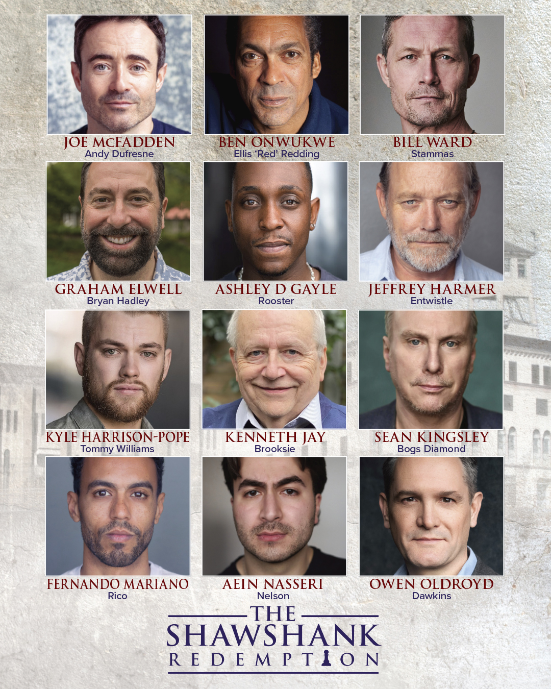 Stars of Holby City and Coronation Street bring The Shawshank ...