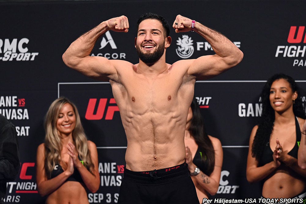 UFC Fight Night 258 weigh-in results: Weight miss leads to canceled ...