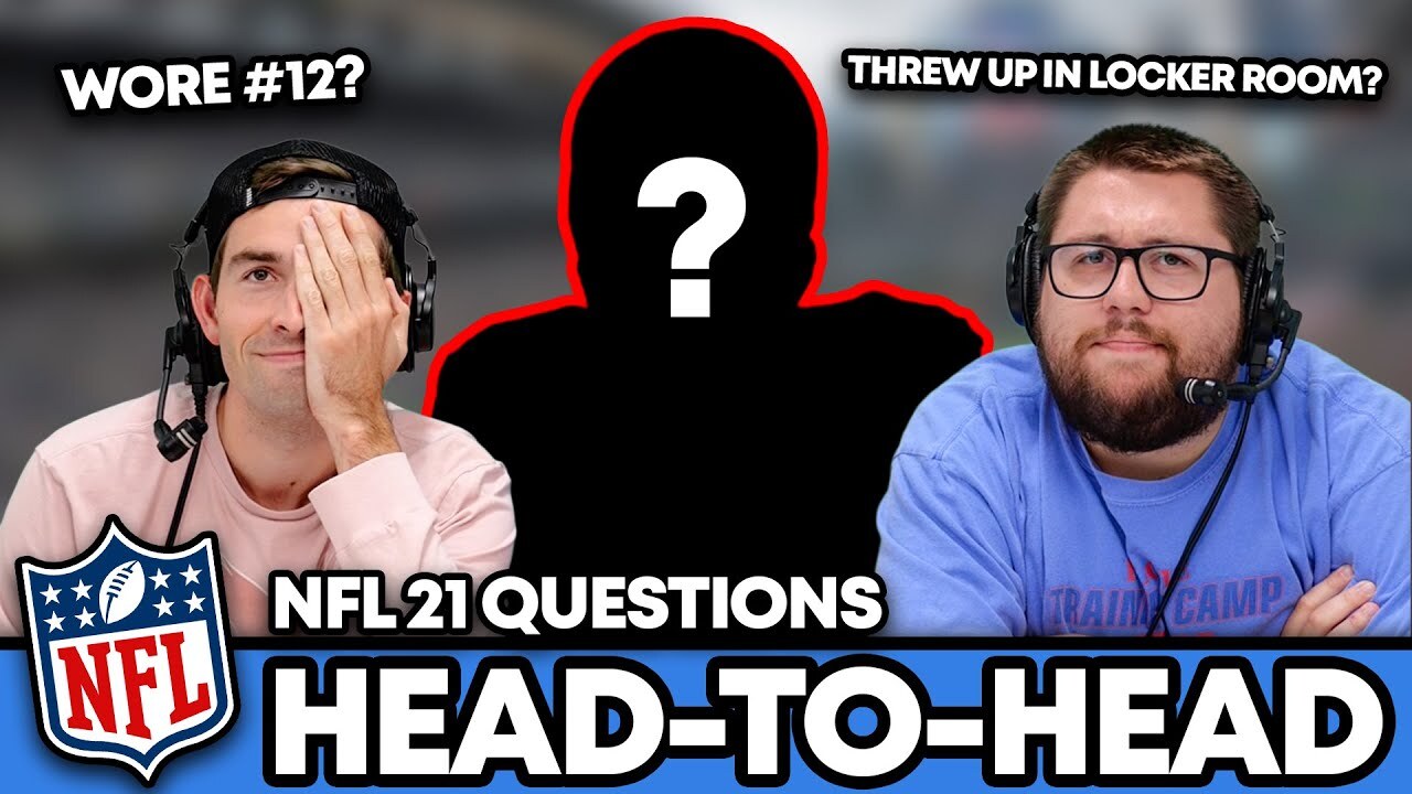 IMPOSSIBLE player to guess in NFL 21 questions! (Head-to-Head)