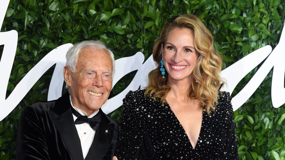 Fashion giants and celebrities pay tribute to ‘maestro’ Giorgio Armani