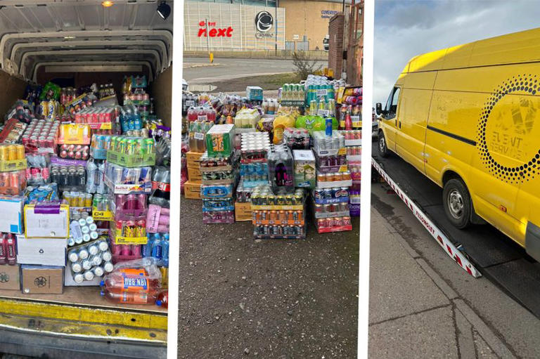 'Pop' van with 'rear end almost dragging on the road' seized in Coventry