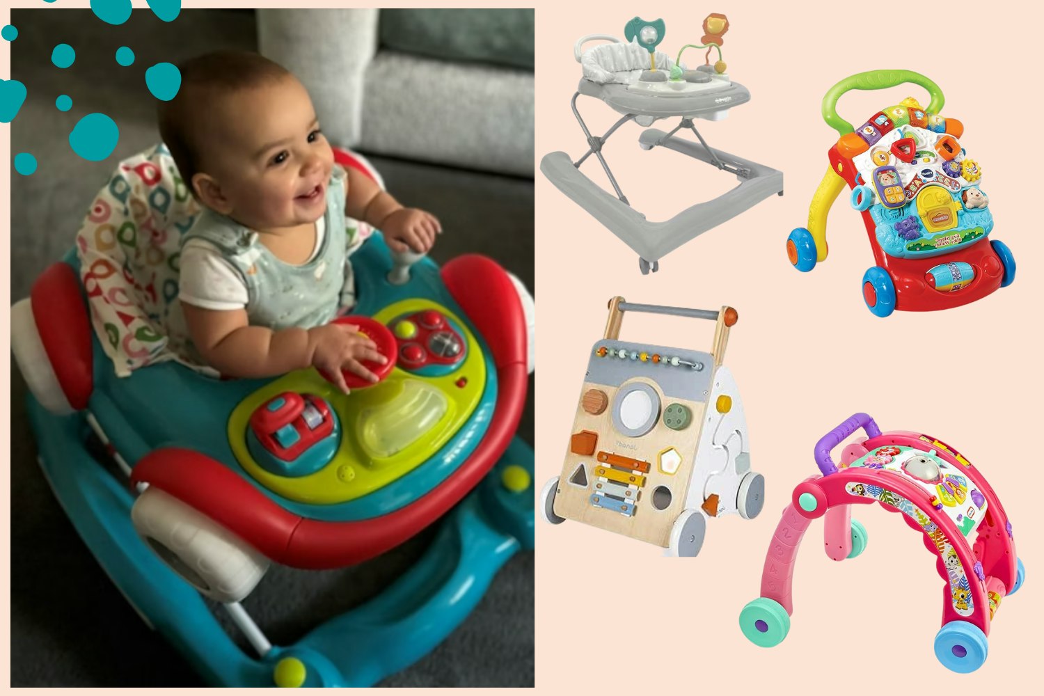 Best baby walkers: Tried and tested by tots to help with their first steps