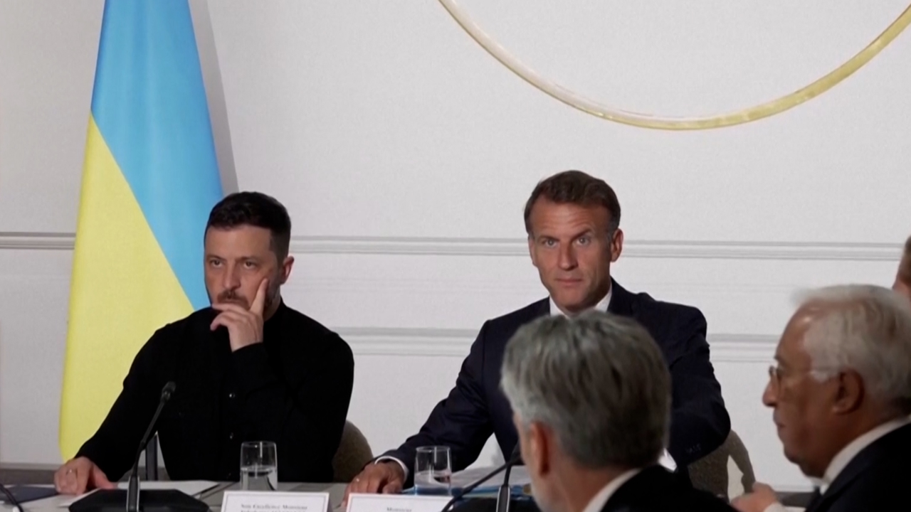 Ukraine Allies Talk Post-War Security Guarantees for Kyiv