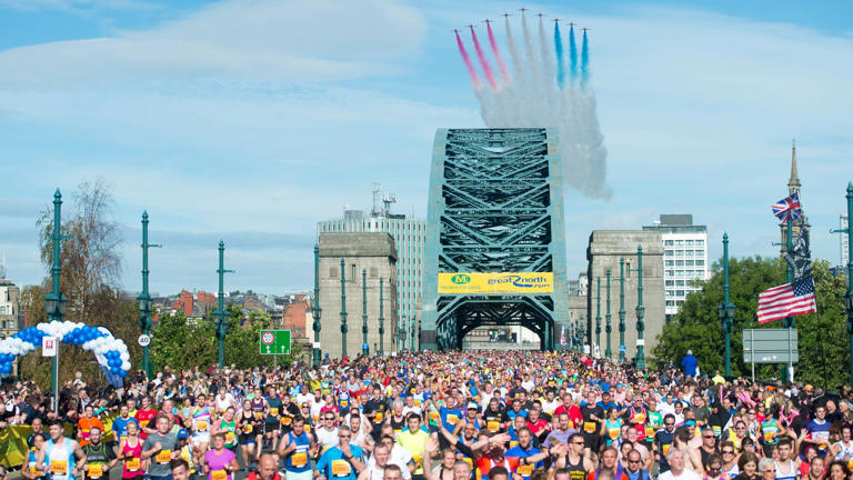 Great North Run 2025 route and how to get there