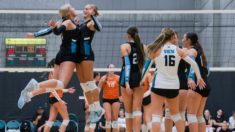 High school girls volleyball: Top teams flex muscles during opening day ...