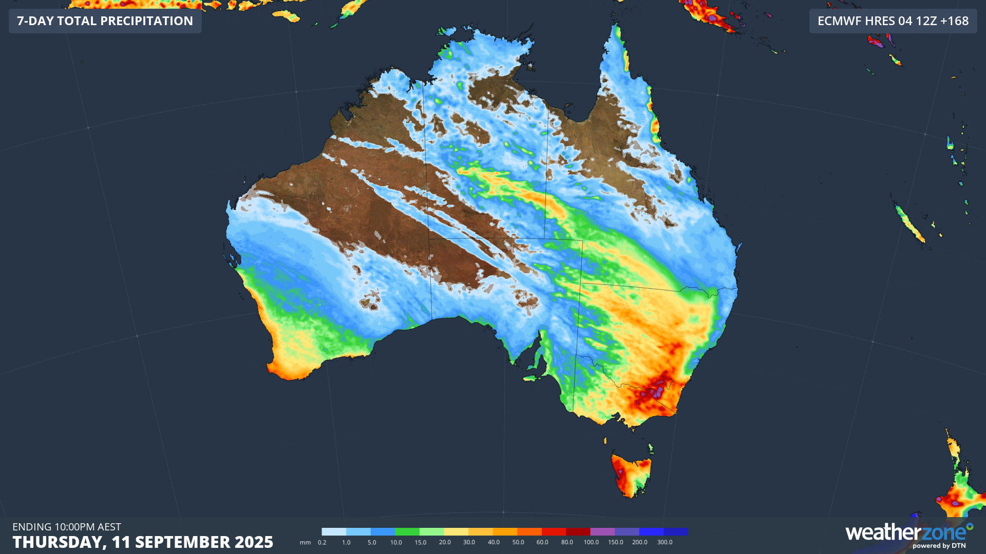 Northwest cloudband to soak Australia next week