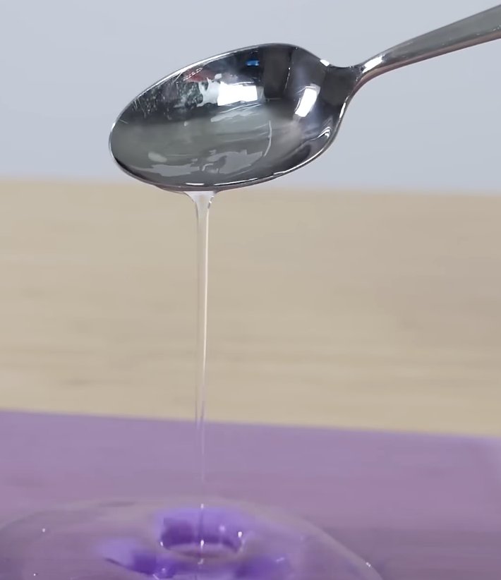 Drinking thick water