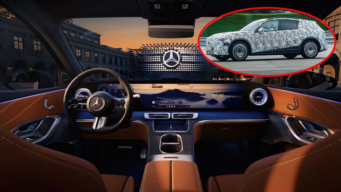 Mercedes GLC mit EQ-Technologie auf der IAA: Neuer GLC erhält Ein-Meter ...