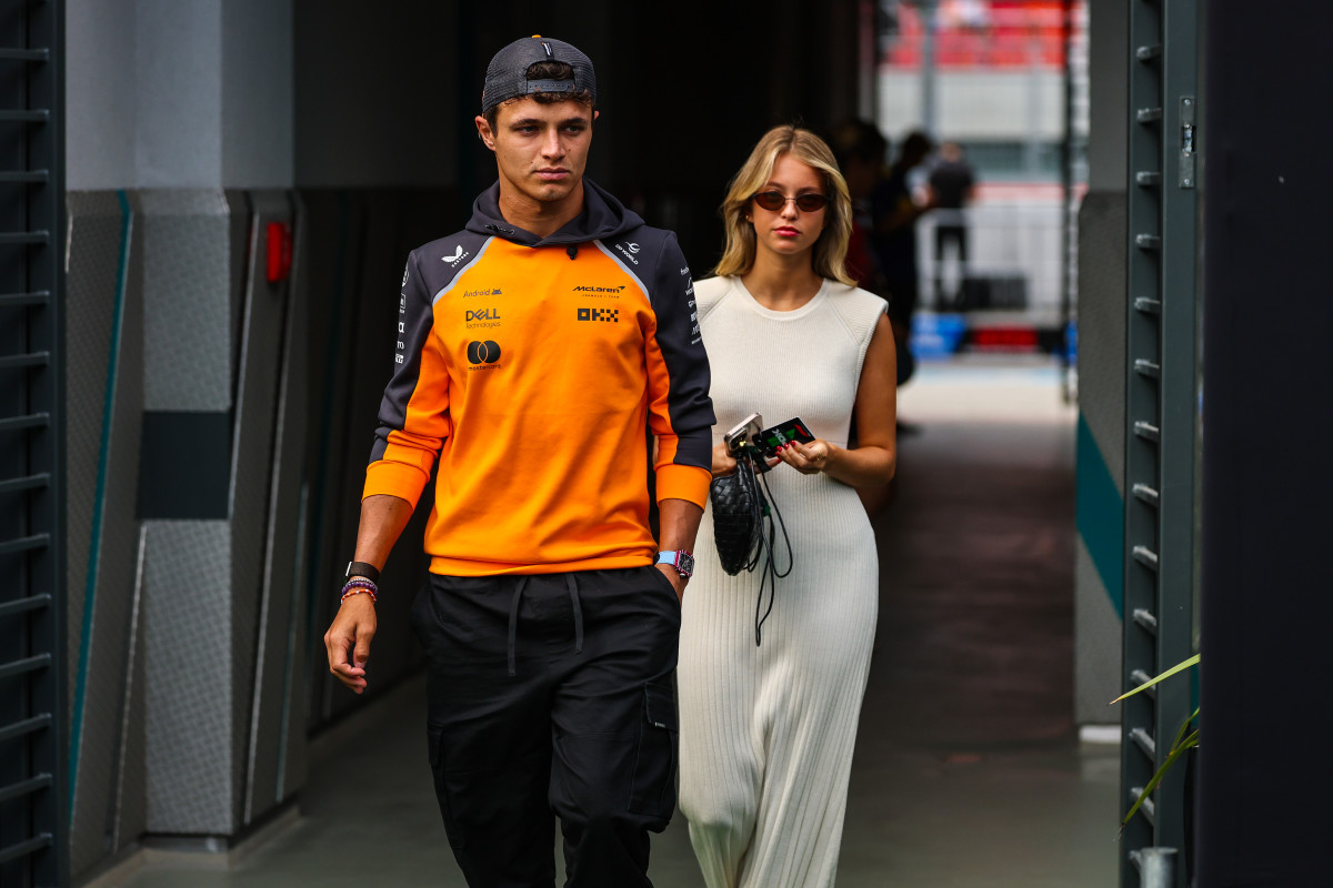 Lando Norris’s Girlfriend Magui Corceiro Draws Attention in F1 Paddock