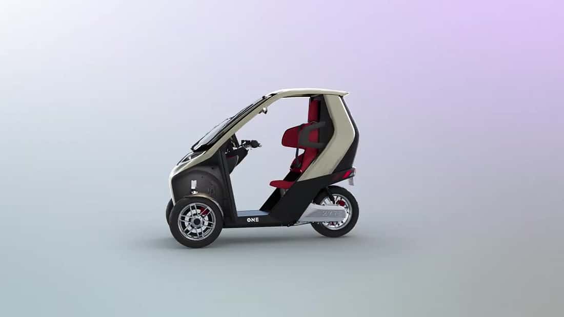 Xyte One mit Dach und drei Rädern: Dieser E-Roller verlangt nur den ...