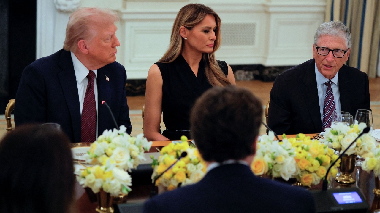 As China flexes military muscle, Trump parades US's tech might