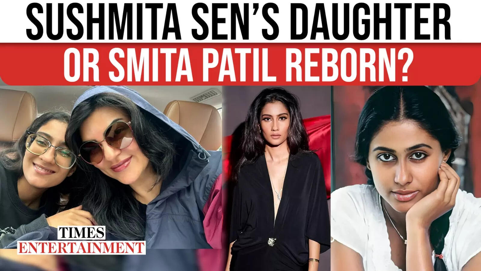 Fans stunned as Sushmita Sen's daughter's birthday pics ignite comparisons to Smita Patil