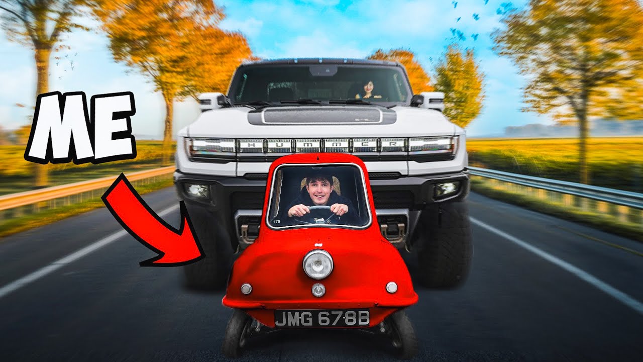 Driving Some of the Smallest Cars Ever Made