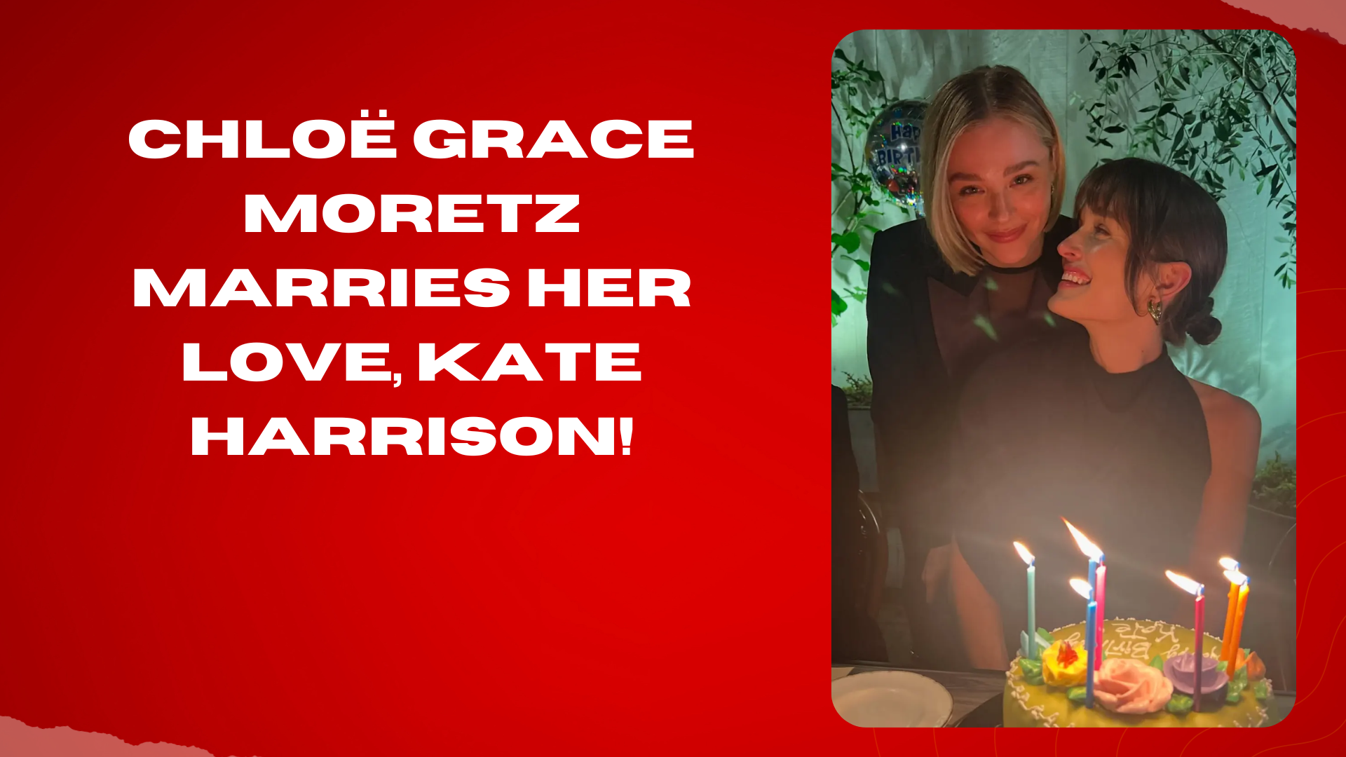 Chloë Grace Moretz marries her love, Kate Harrison!