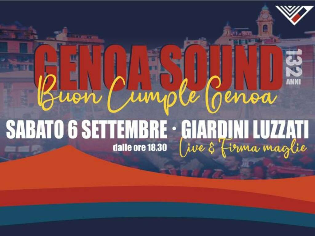 I Giardini Luzzati celebrano il 132° compleanno del Genoa