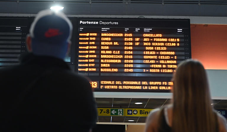 Nationwide train strike causes disruption