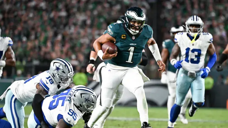 Cowboys vs. Eagles final score, results: Jalen Hurts leads Philly to ...