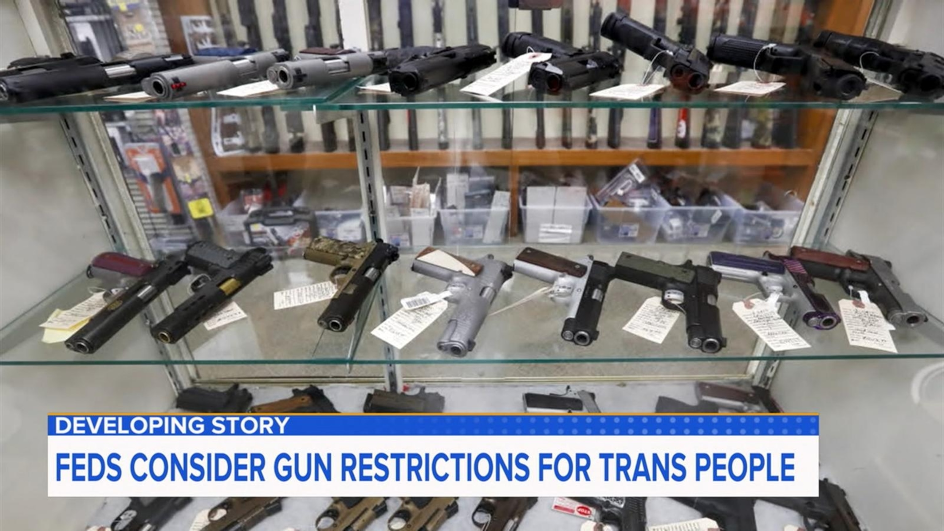 Feds consider gun restrictions for transgender people