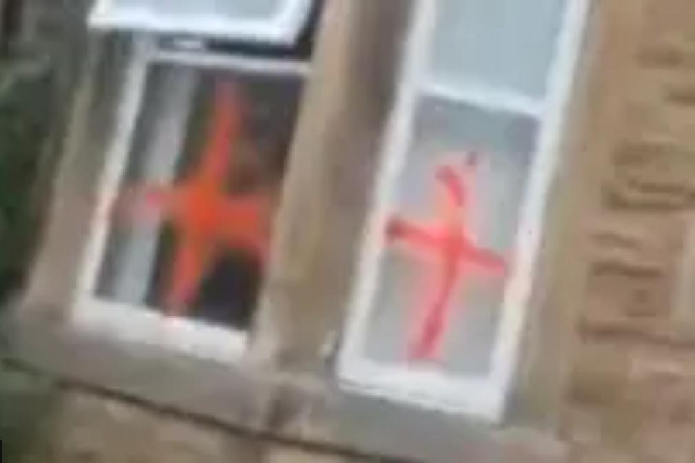Councils and MP react after Carnforth red cross spray paint attack