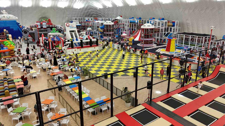 Balonya ilk 6 günde 13 bin 630 çocuğu ağırladı