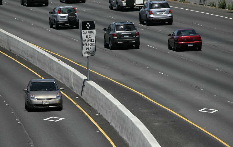 Your EV is about to lose California carpool-lane access and FasTrak ...