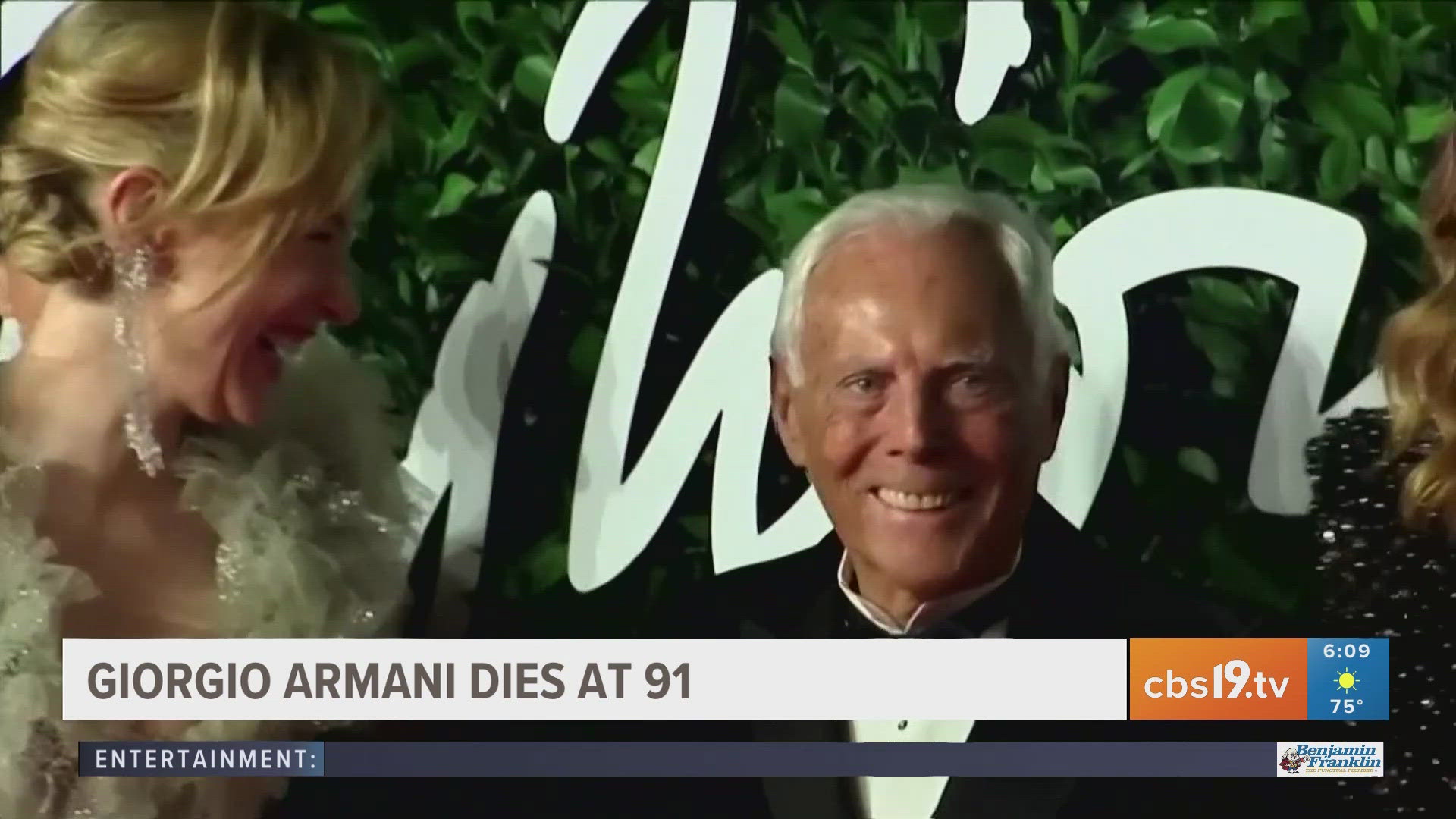 Giorgio Armani dies at 91