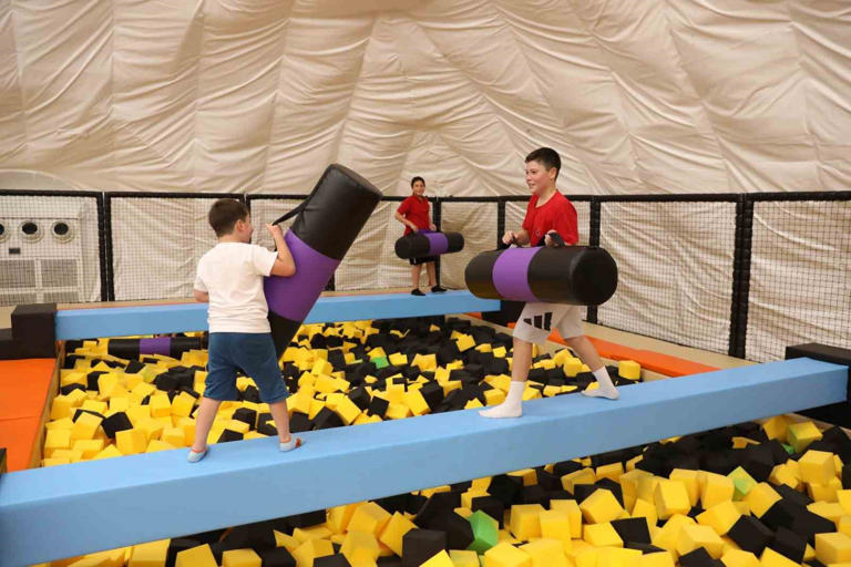 Balonya ilk 6 günde 13 bin 630 çocuğu ağırladı