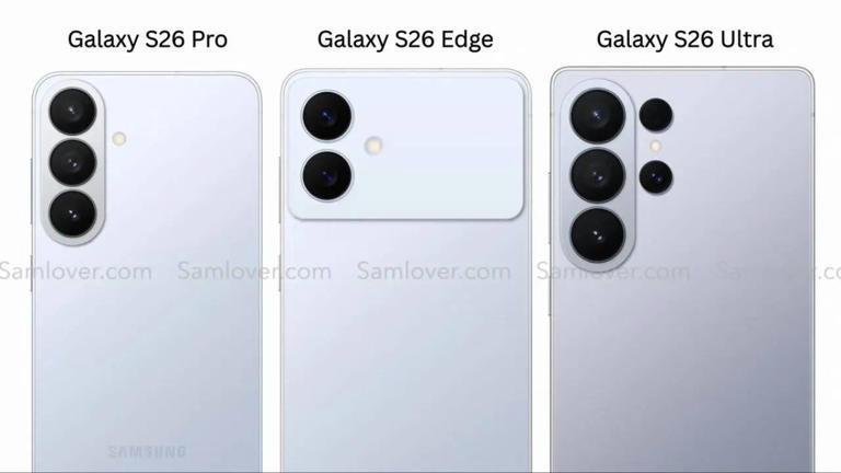 Samsung Galaxy S26 Series Leak Shows iPhone 17-Inspired Camera Design ...