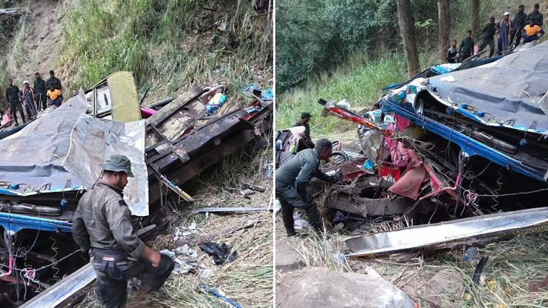 Sri Lanka Bus Accident: 15 Dead, 16 Injured After Vehicle Plunges Into ...