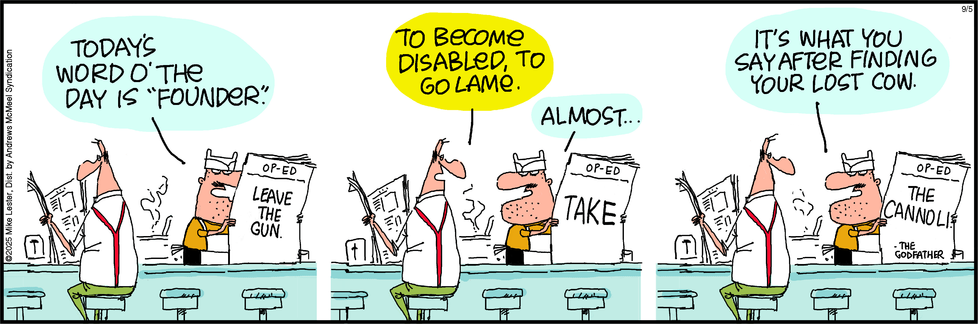 Mike du Jour by Mike Lester