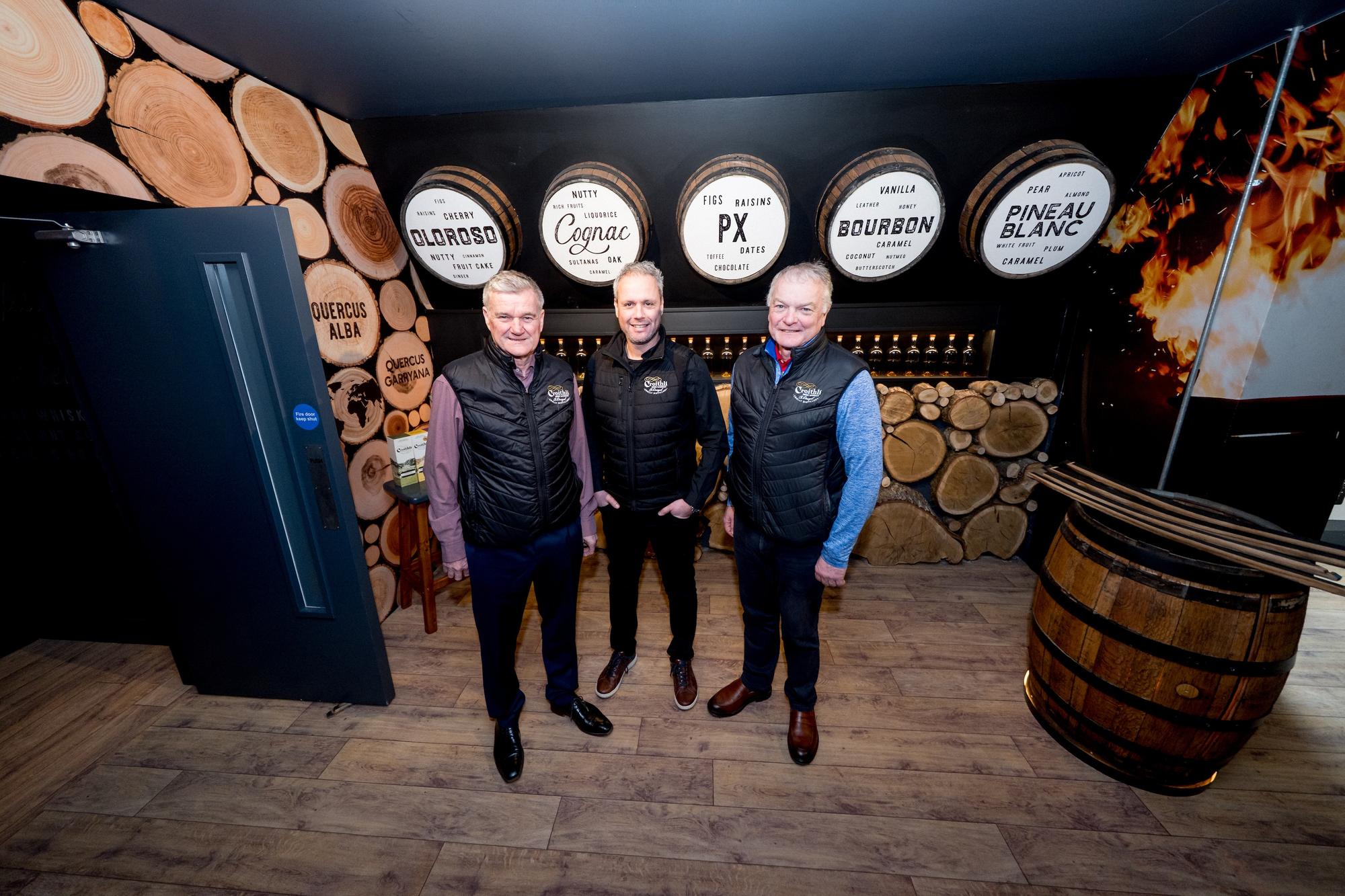 Donegal’s Croithlí Distillery unveils world-first PX Single Cask Irish ...