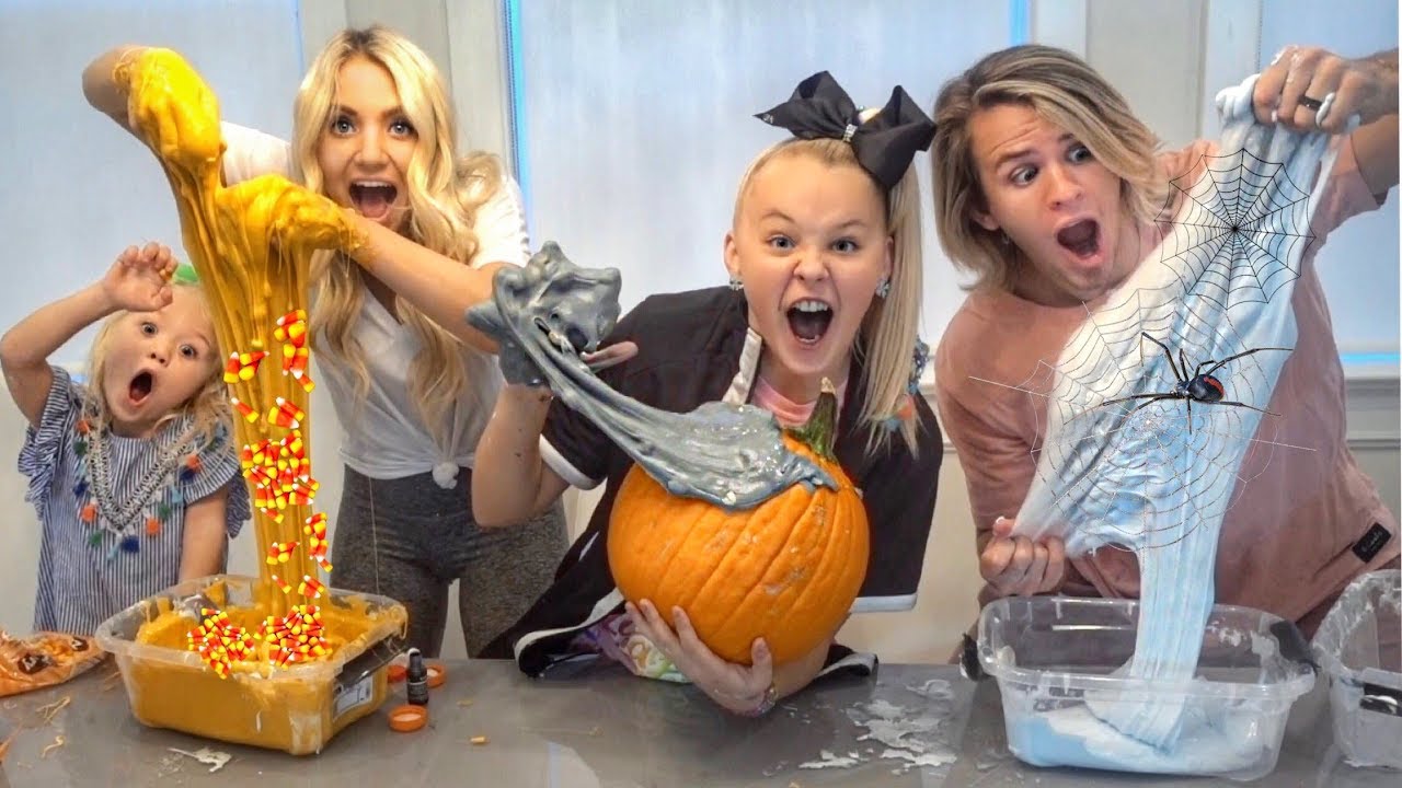 Halloween Slime Contest With JoJo Siwa