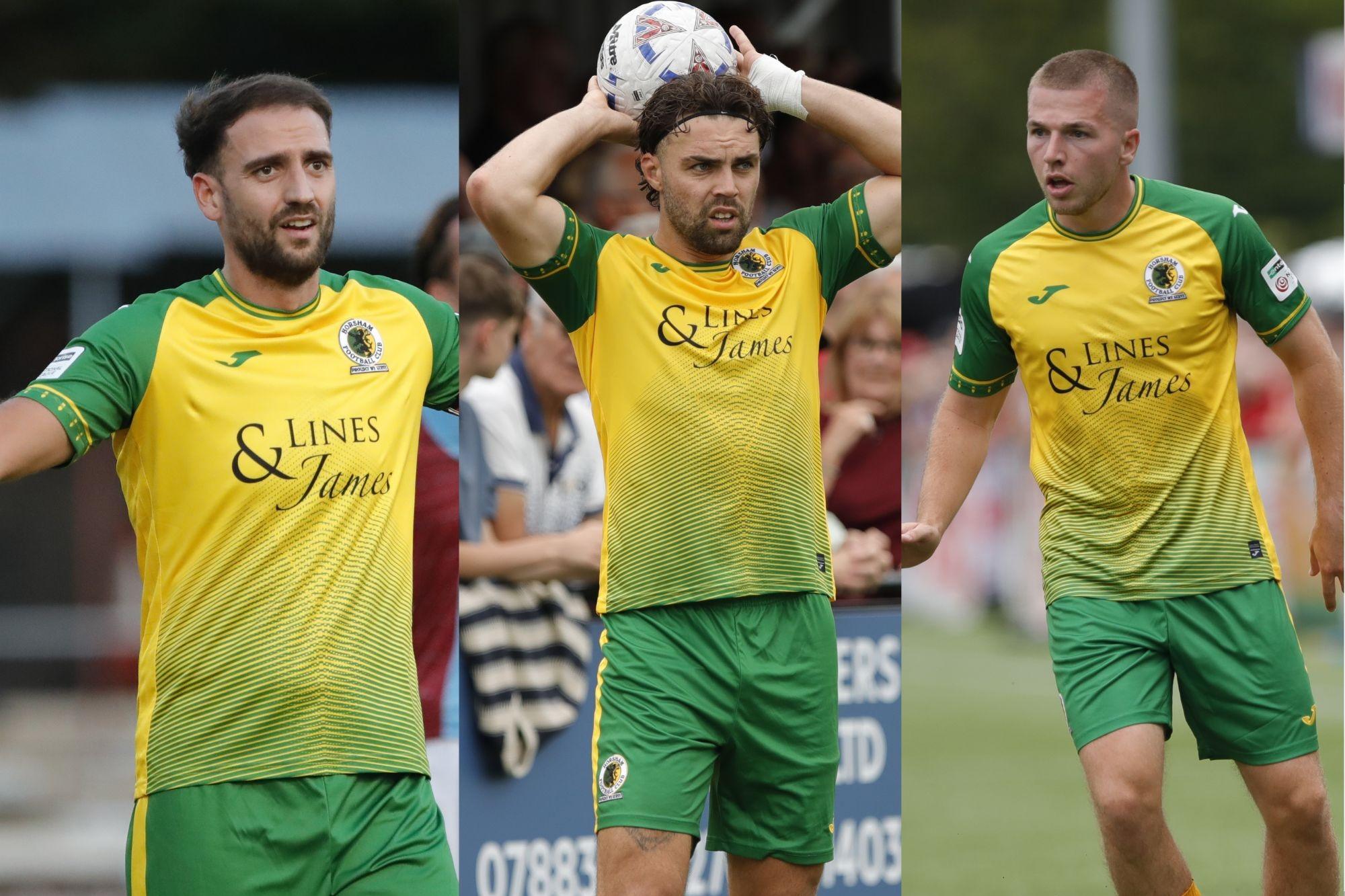 Horsham FC trio are the ‘greatest players in the club’s history’, says boss