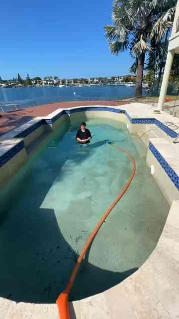 My Friend Turned My Pool Into A Skatepark!
