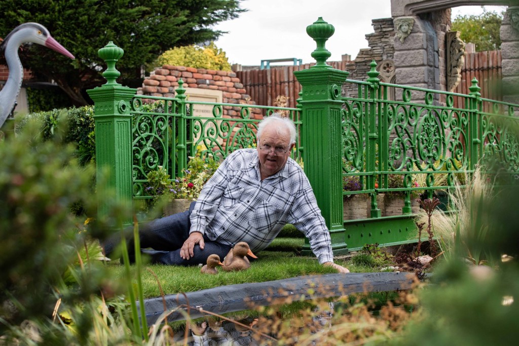 I spent 30 years building a secret labyrinth in my garden as a shrine ...