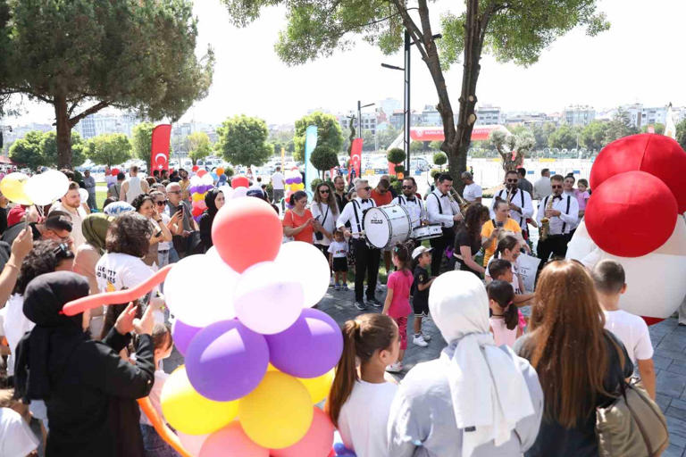 Balonya ilk 6 günde 13 bin 630 çocuğu ağırladı