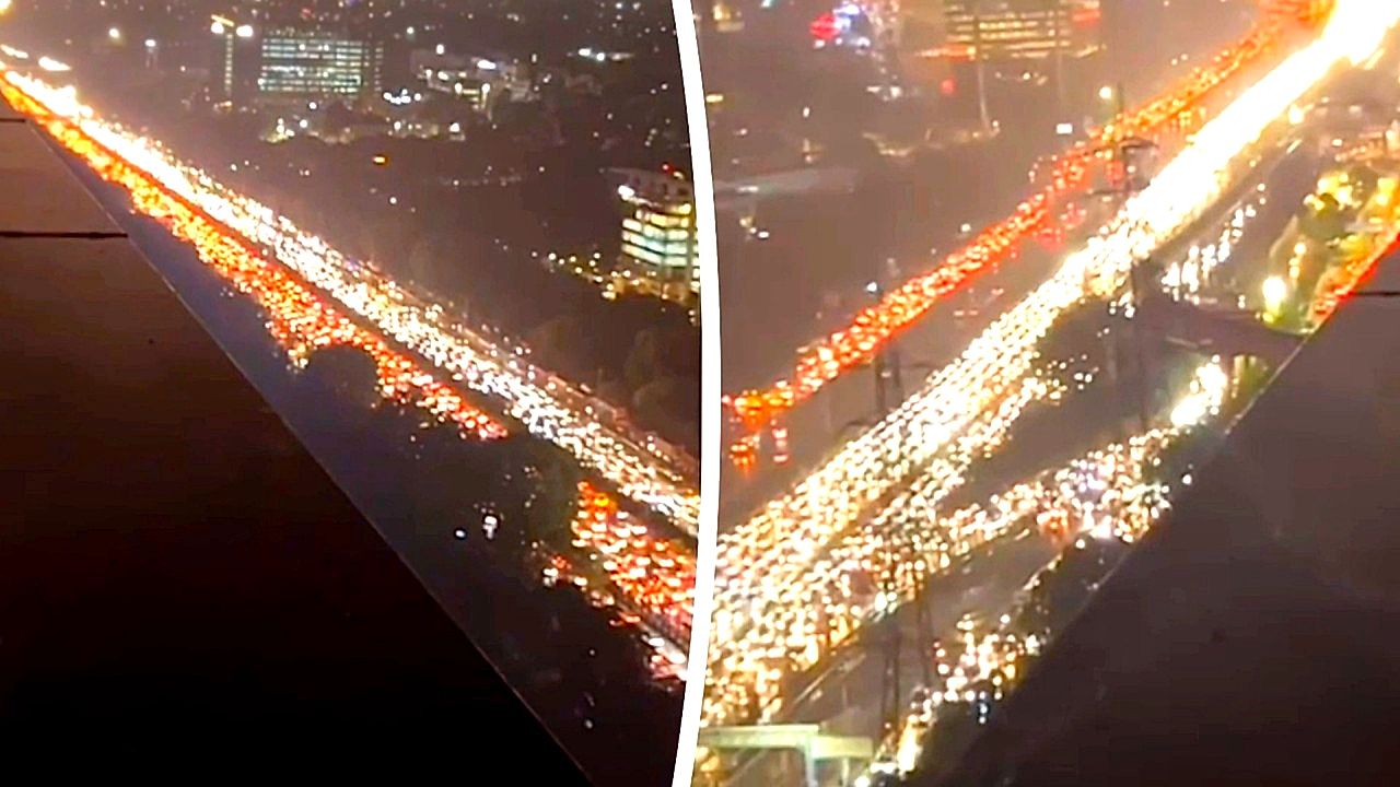 Endless traffic jams: Delhi sinks into rain chaos – drivers trapped for ...