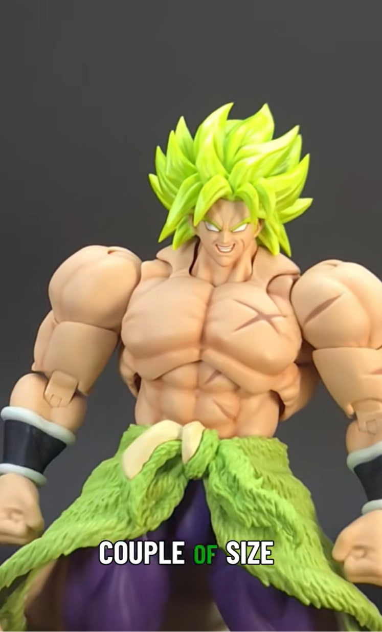 Broly Figure Size Comparison – SHFiguarts and More