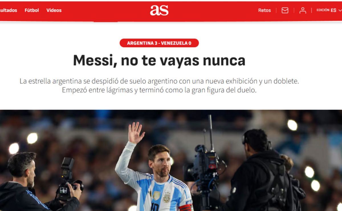 “Messi, no te vayas nunca”, las reacciones en Europa a su último ...