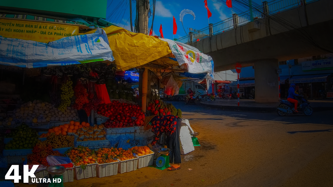 Ben Tren kävelykierros – Mekongin delta, Vietnam (4K)