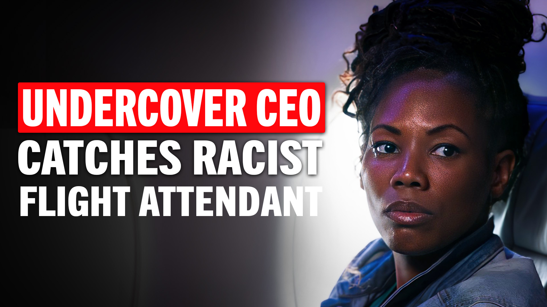 Undercover CEO Catches Racist Flight Attendant on Flight