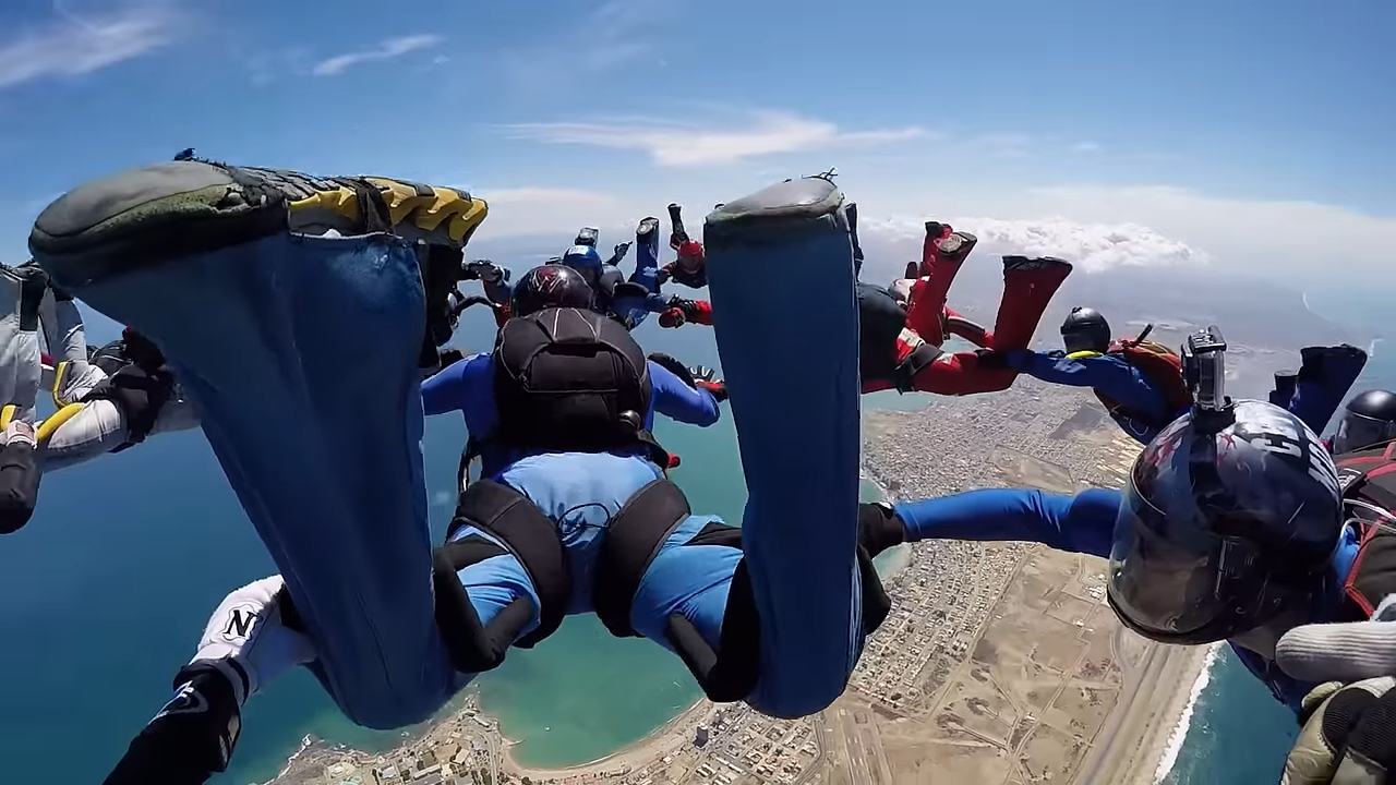 What It Feels Like to Skydive With the US Air Force Elite Parachute Team