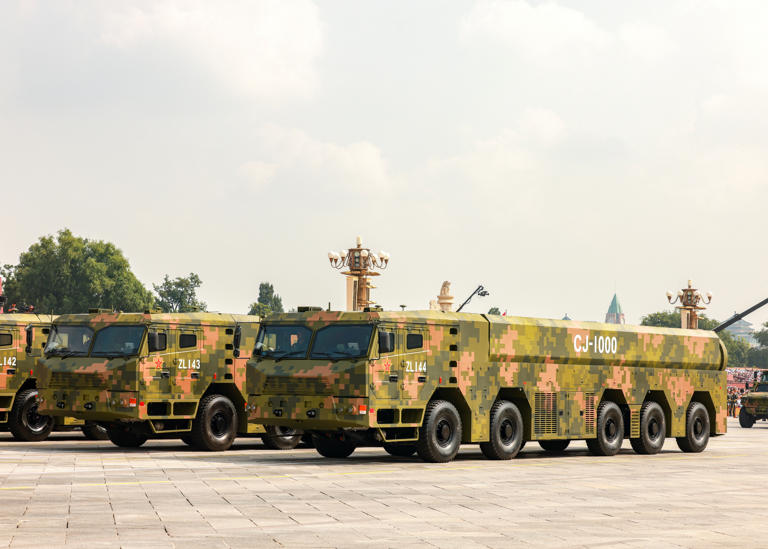China flaunts new hypersonic missile for critical strikes